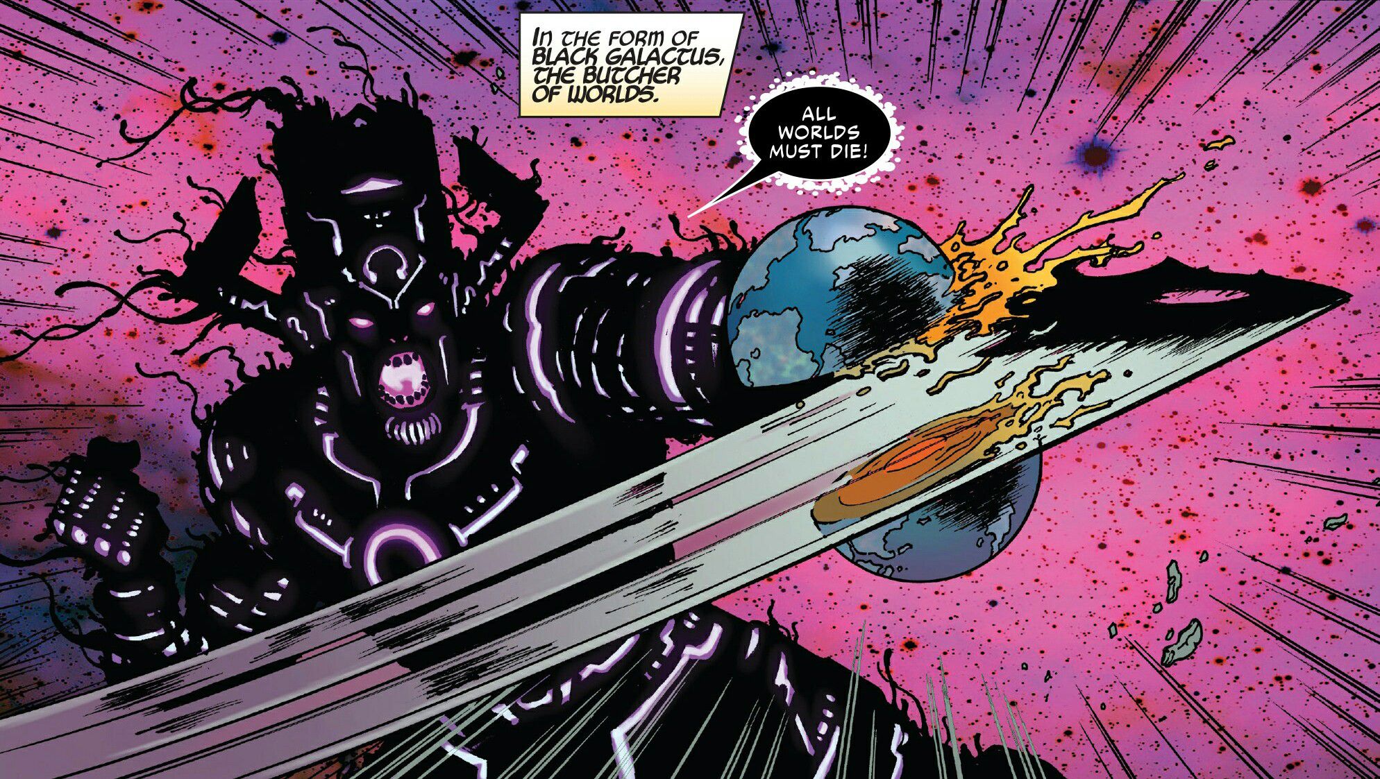 Thor: The new issue of the necklace reveals the origins of Galactus ...