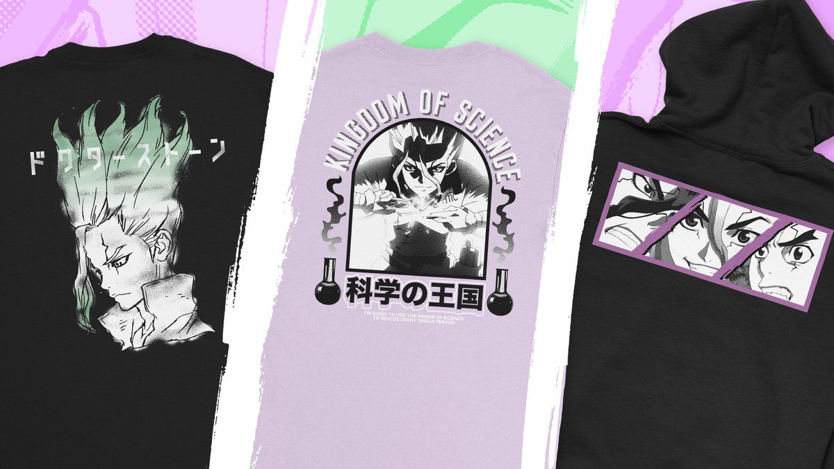 Dr. Stone: The power of science in the new clothing line that's ...