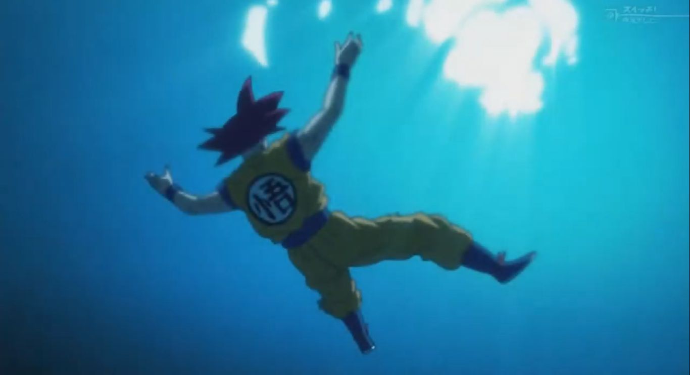 Dragon Ball: Goku Ultra Instinct on the ocean floor, lost limited ...