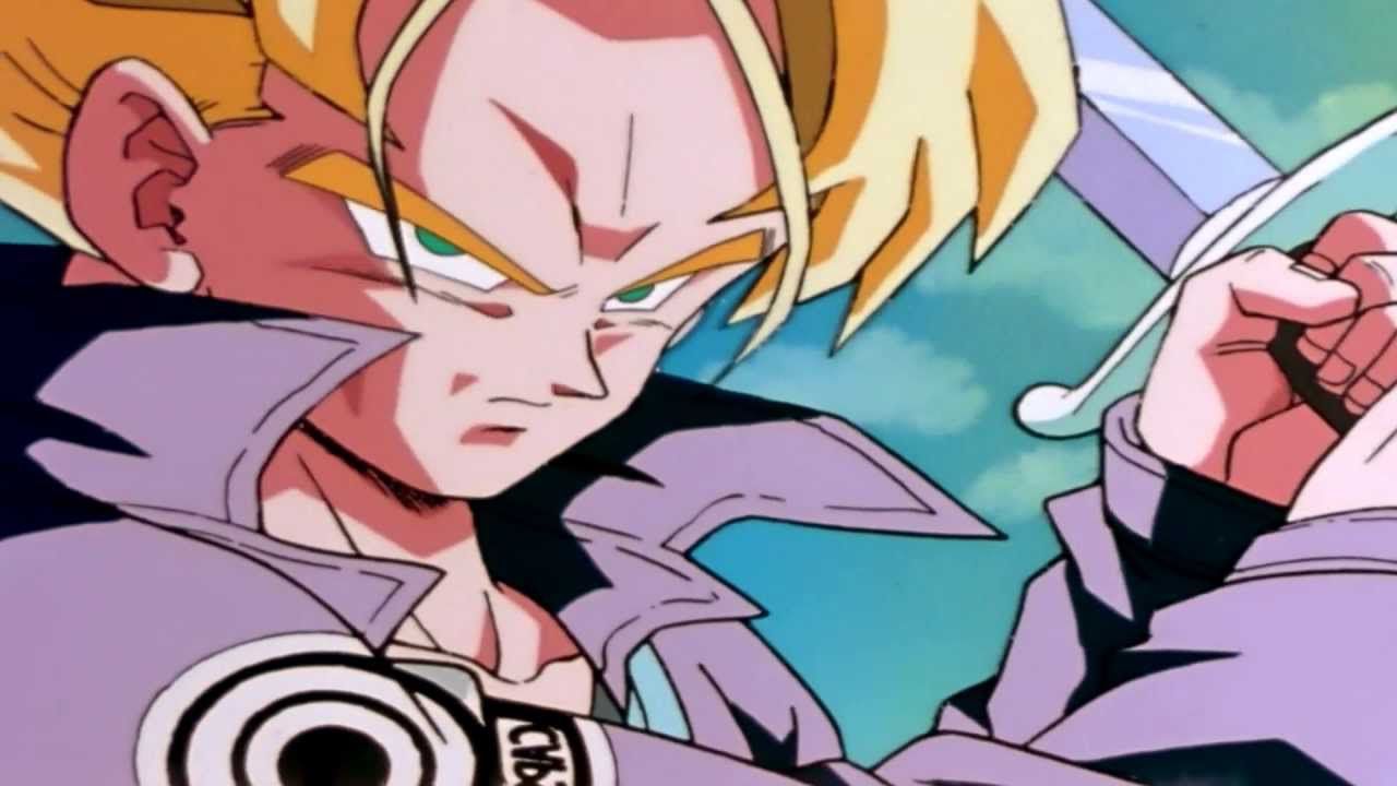 Dragon Ball Z: Future Trunks subdues Cell in the stunning Temple Studio ...