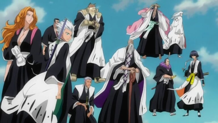 Bleach: all captains and deputies of Gotei 13 at the end of the manga ...