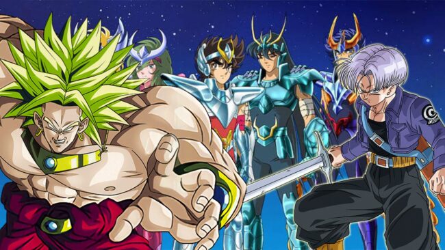 Broly and Trunks become Knights of the Zodiac in this crossover with ...