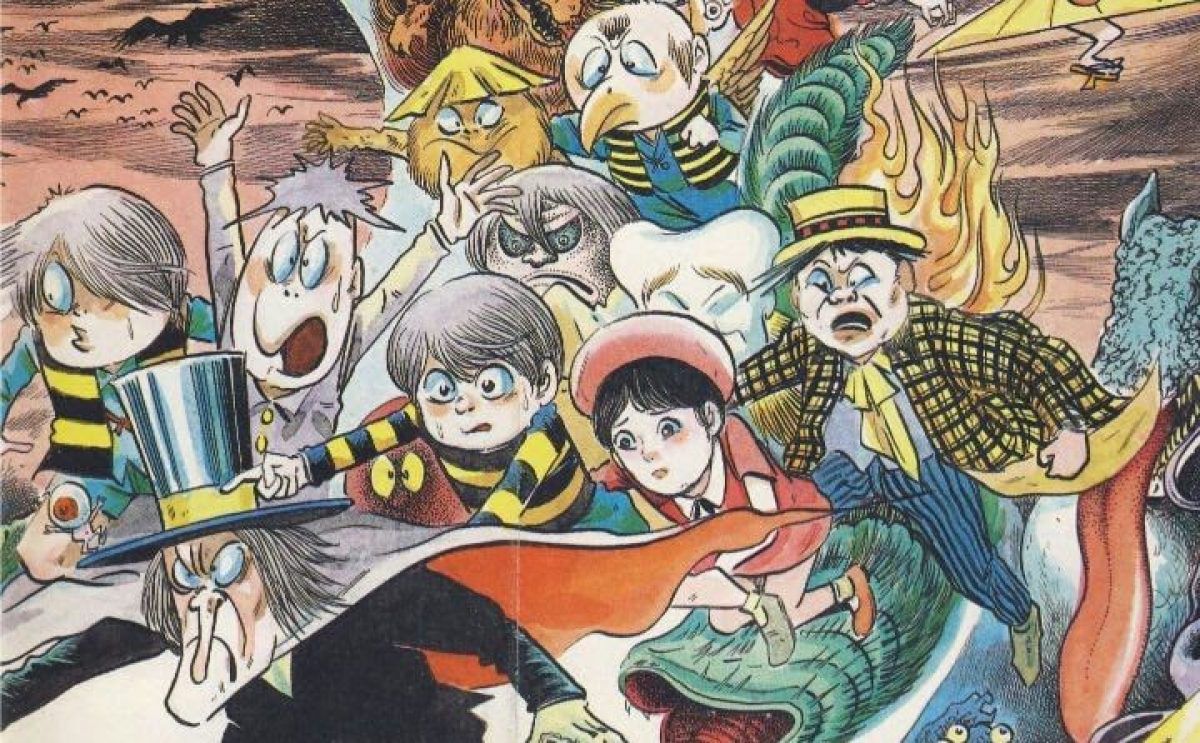 Akuma-kun: New poster for the anime, inspired by the work of Shigeru ...