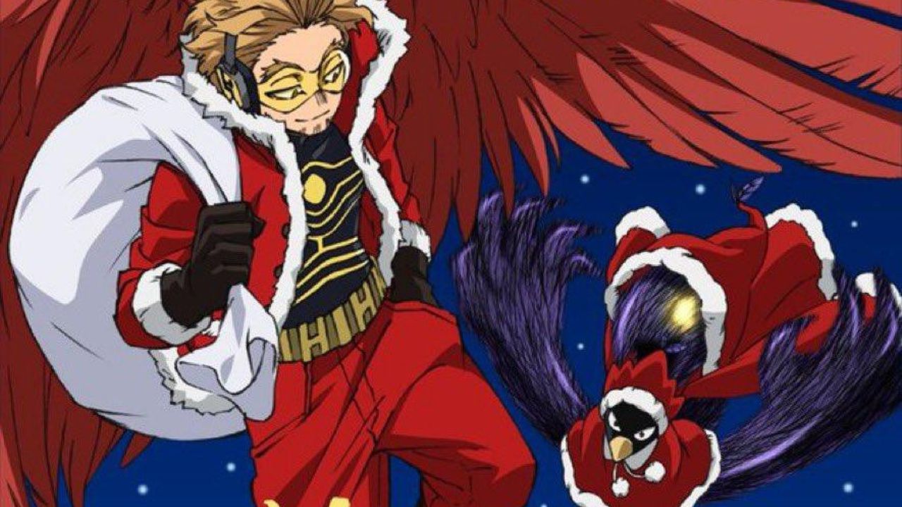 My Hero Academia, Hawks and Tokoyami wish us a merry and starry ...
