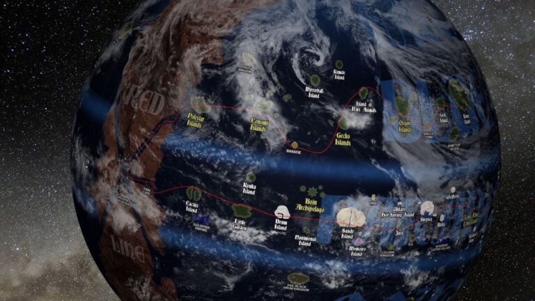 How big is the world of ONE PIECE? According to some calculations, much ...