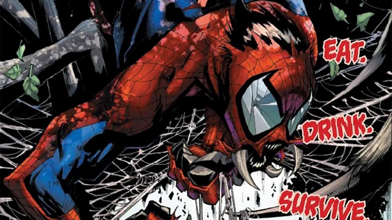 Savage Spider-Man, a monstrous Spider-Man in the preview of the new ...