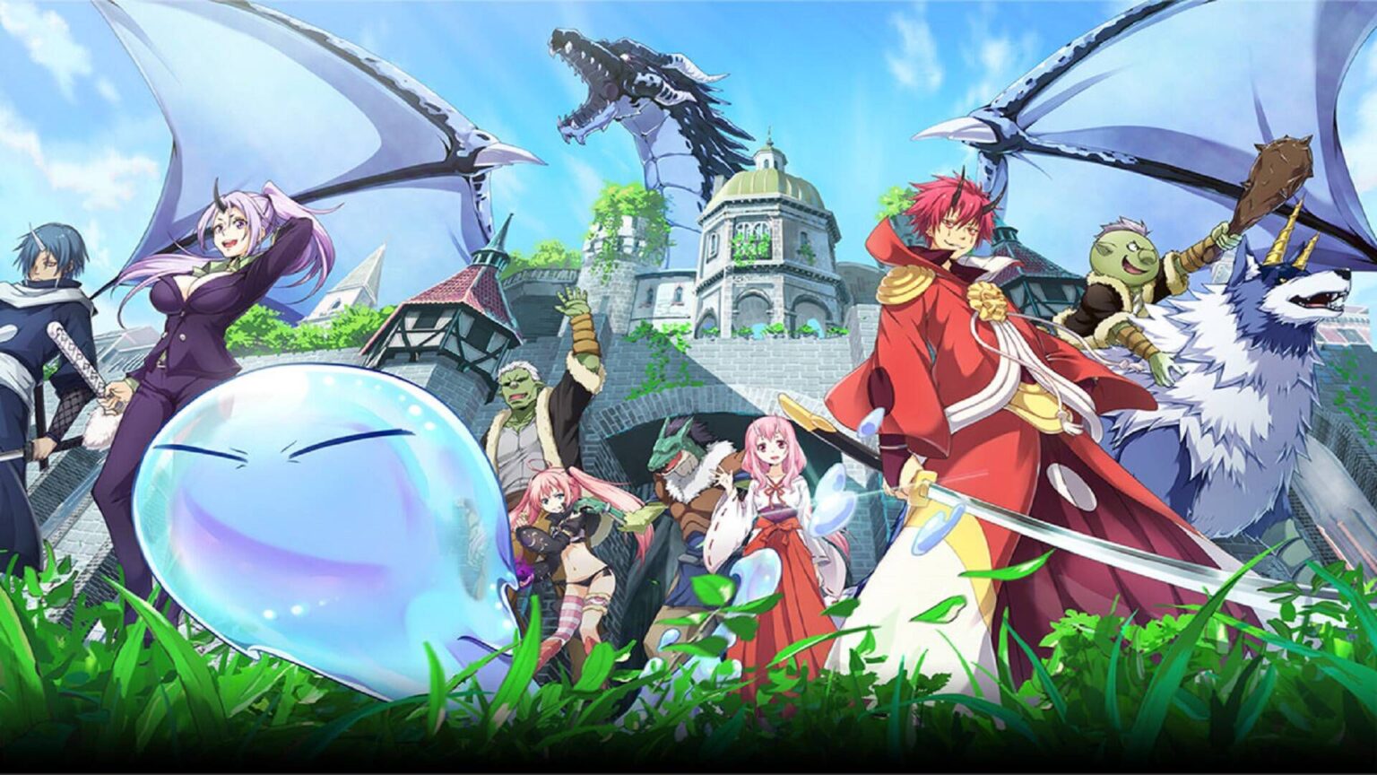 Life as a Slime: Limur and the others in action in the trailer for the ...