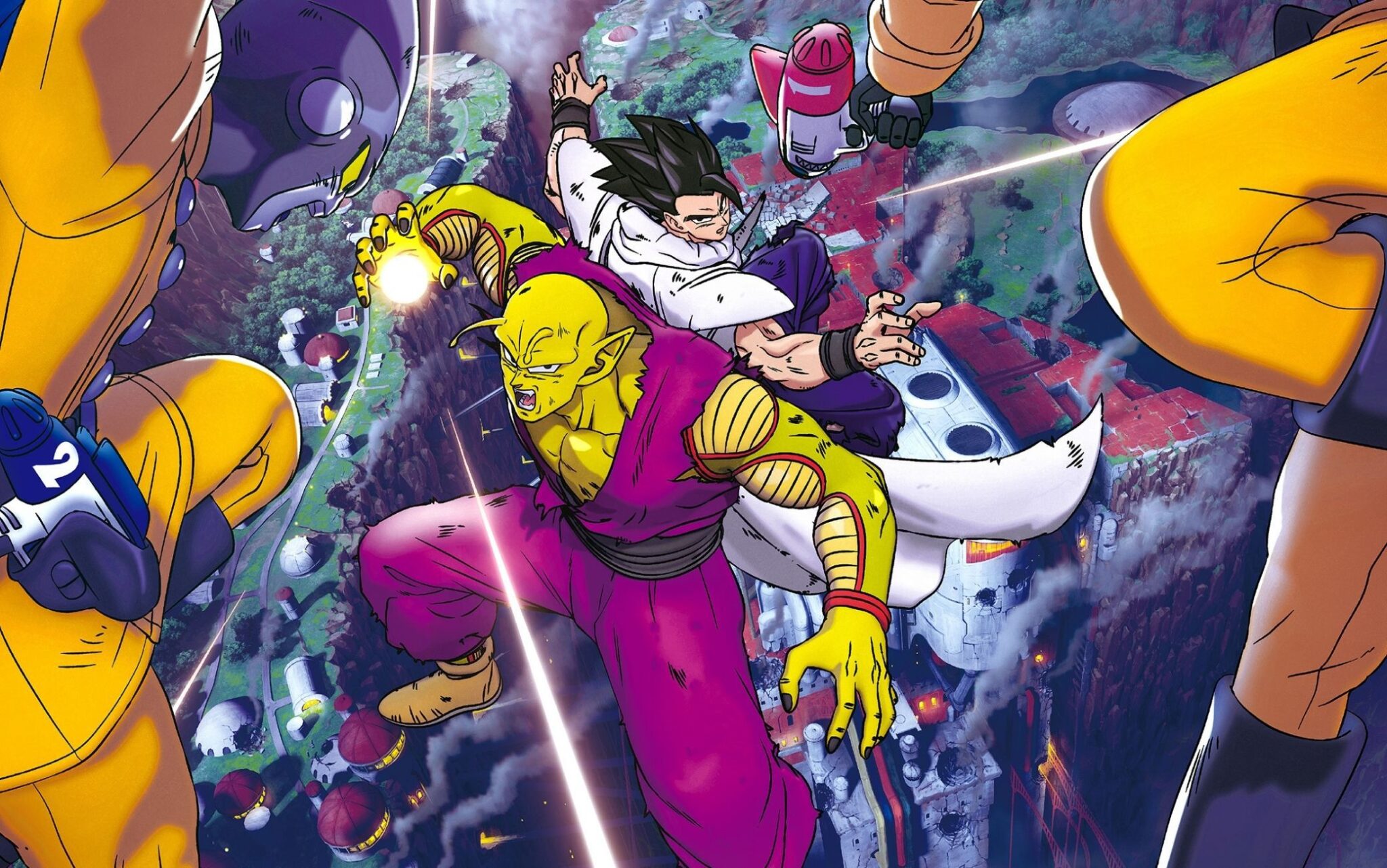 Dragon Ball Super: Super Hero, the protagonists of the film in Toyotaro ...