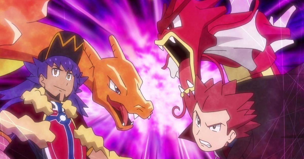 Exploration Pokémon: The return of Lance's mighty red Gyarados 〜 Anime ...