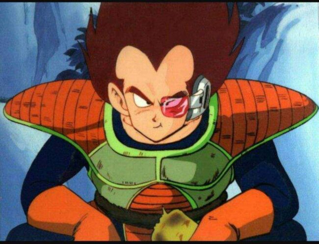Dragon Ball Z: Vegeta's first appearance in the anime in this historic ...