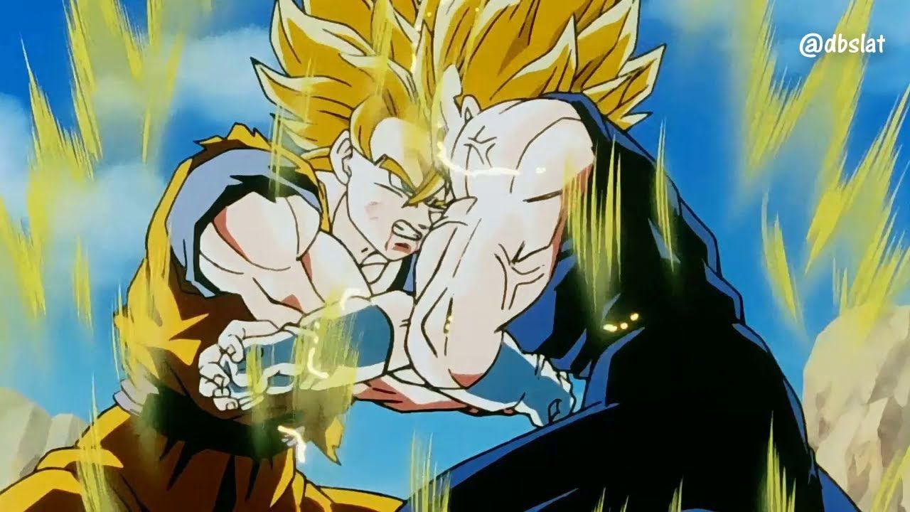Dragon Ball Z: Goku SSJ2 and Majin Vegeta in the new Temple Studio ...