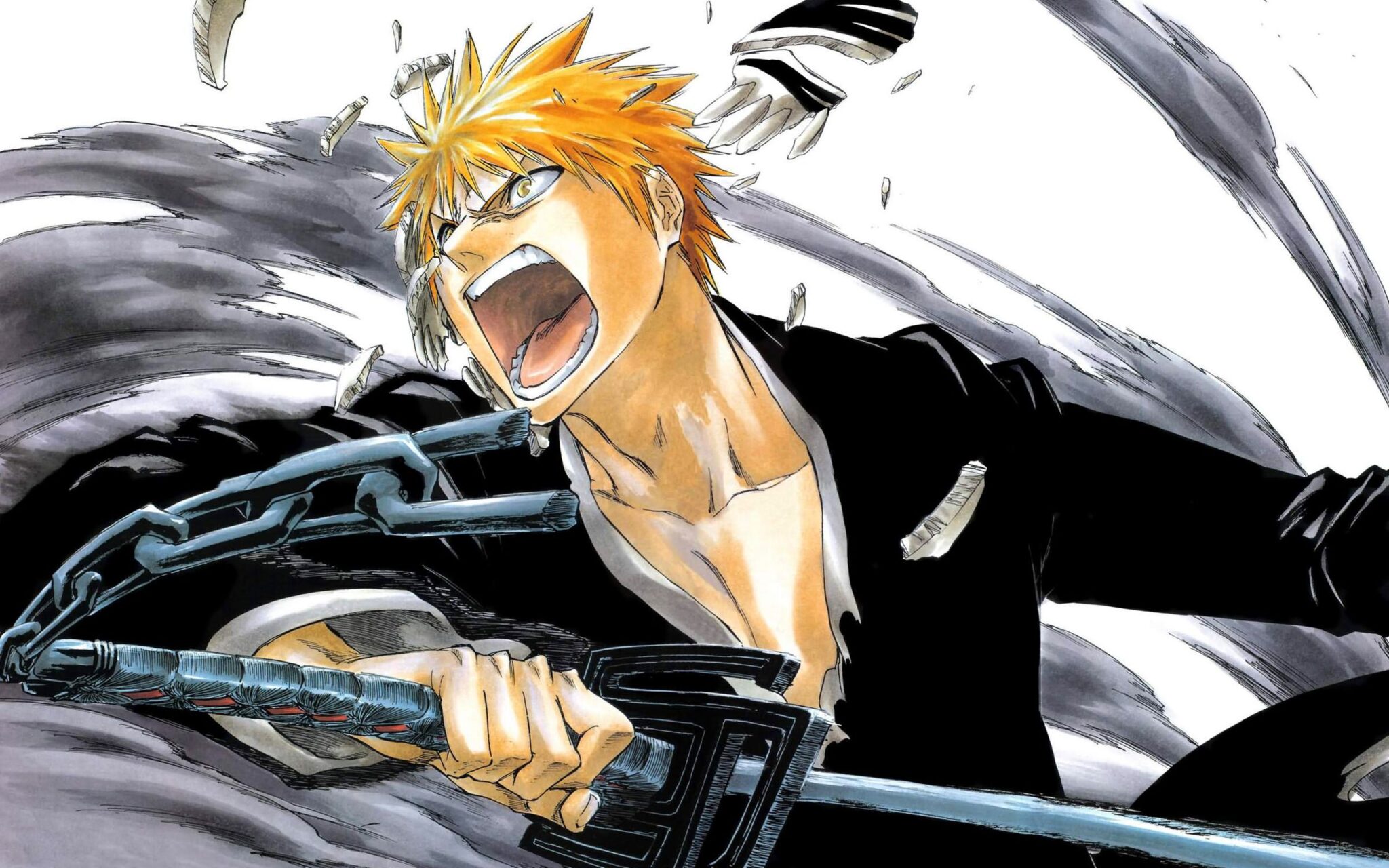 Bleach: a new amazing poster on Jump GIGA for the story of Ichigo ...