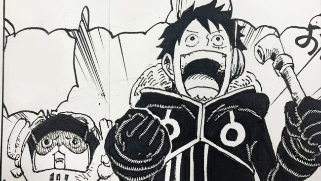 ONE PIECE 1065 and the original drawings by Oda: Here is the Egghead ...