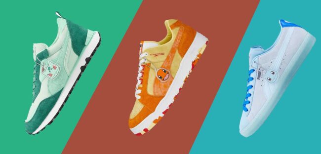 Pokémon x Puma: First generation sneaker line announced 〜 Anime Sweet 💕