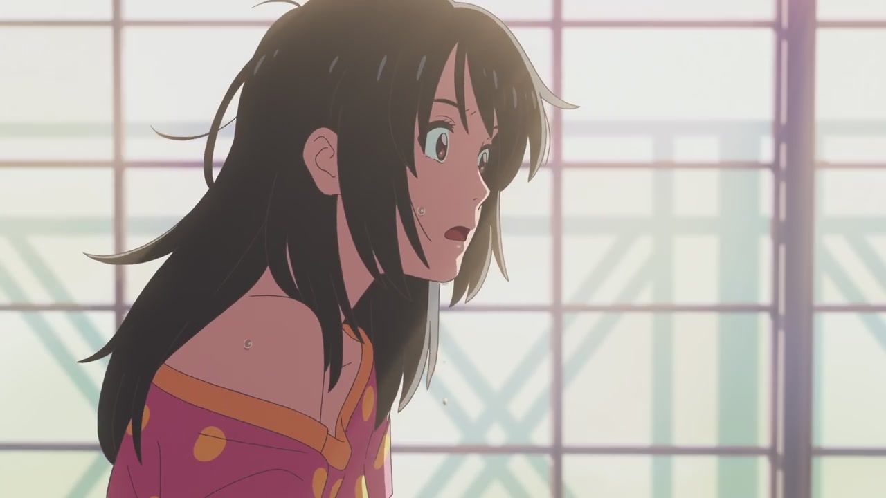 Your Name, the director about a scene from the film: "today that scene ...