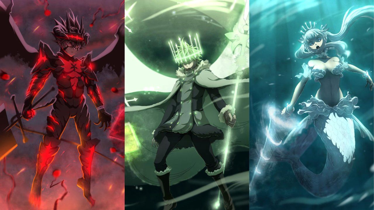 Black Clover: How strong are Asta, Yuno and Noelle at the moment ...