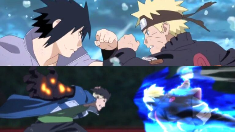 Boruto Vs. Kawaki is a tribute to the clash between Naruto and Sasuke ...