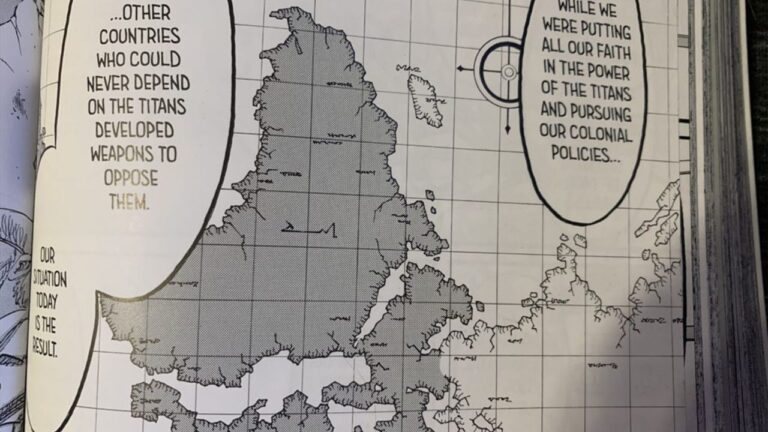 How is the world of Attack on Titan? A fan creates a very realistic map ...