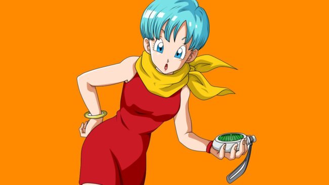 Dragon Ball: An adult Bulma cosplay in a red dress by PAM 〜 Anime Sweet 💕