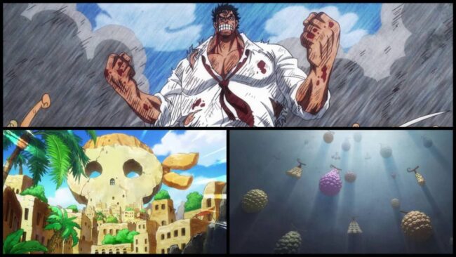 ONE PIECE 1080, a big fight begins: Garp attacks 〜 Anime Sweet 💕